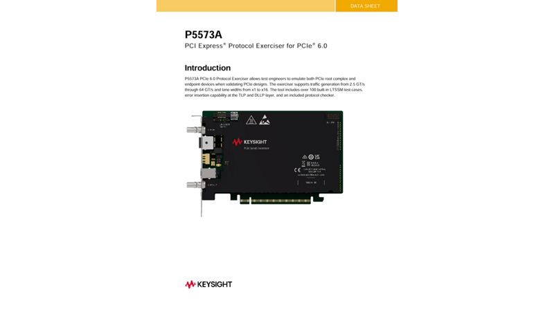 PCI EXPRESS Protocol Solutions | Keysight