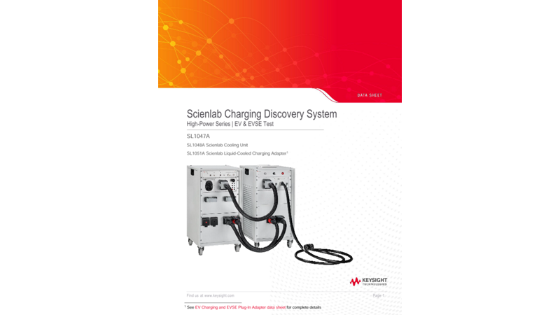 SL1040A Series Scienlab Charging Discovery System (CDS) | Keysight
