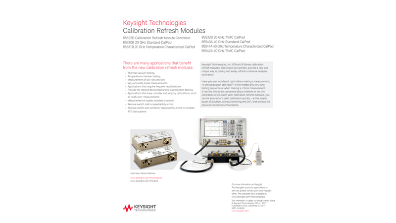 85523B CalPod Controller | Keysight