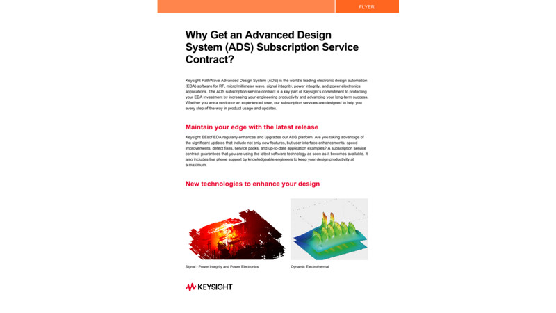 Advanced Design System (ADS) Bundles | Keysight
