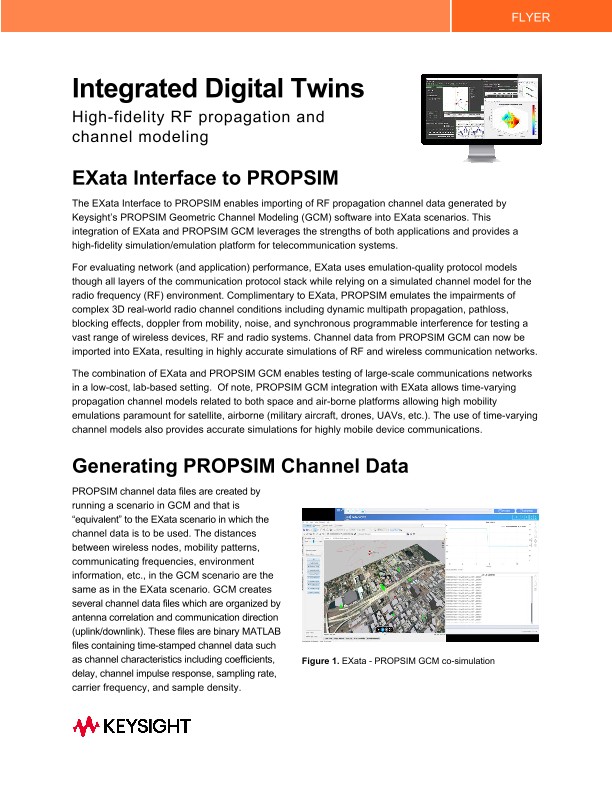 Integrated Digital Twins PDF Asset Page | Keysight