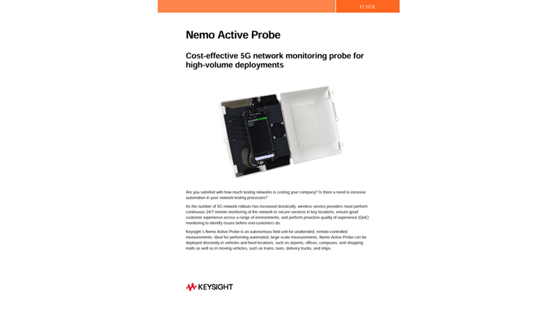 NTP10010A Nemo Active Probe | Keysight