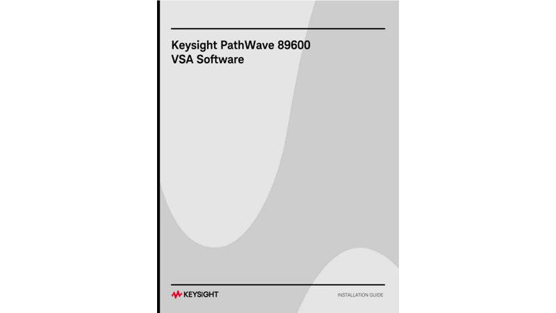 PathWave Vector Signal Analysis (89600 VSA) | Keysight