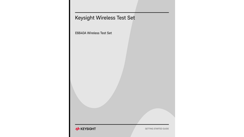 Wireless Test Set | Keysight