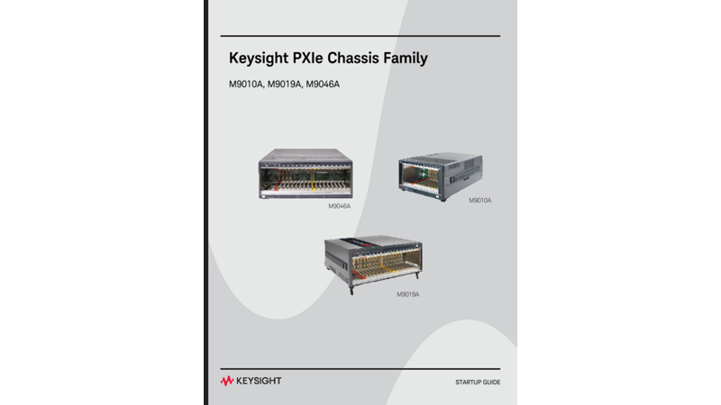 M9010A PXIe Chassis: 10-slot, 3U, 24 GB/s, Gen 3 | Keysight