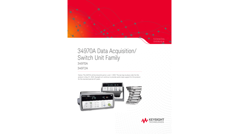 Modules for 34970A Data Acquisition / Data Logger Switch Unit | Keysight