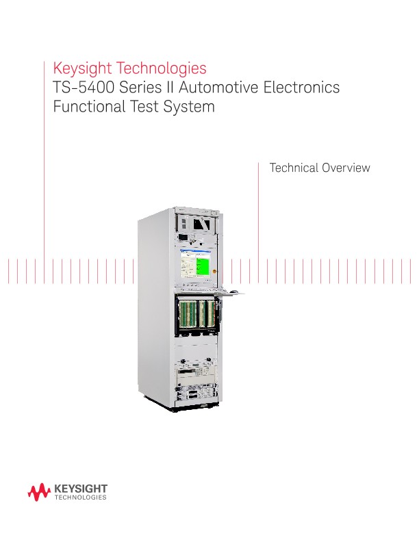 TS-5400 Series II Automotive Electronics Functional Test System PDF ...