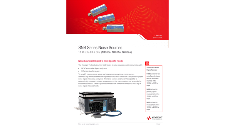 Noise Sources | Keysight