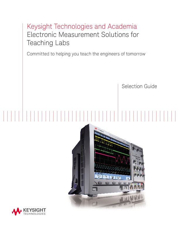 Keysight Electronic Measurement Solutions for Teaching Labs PDF Asset ...