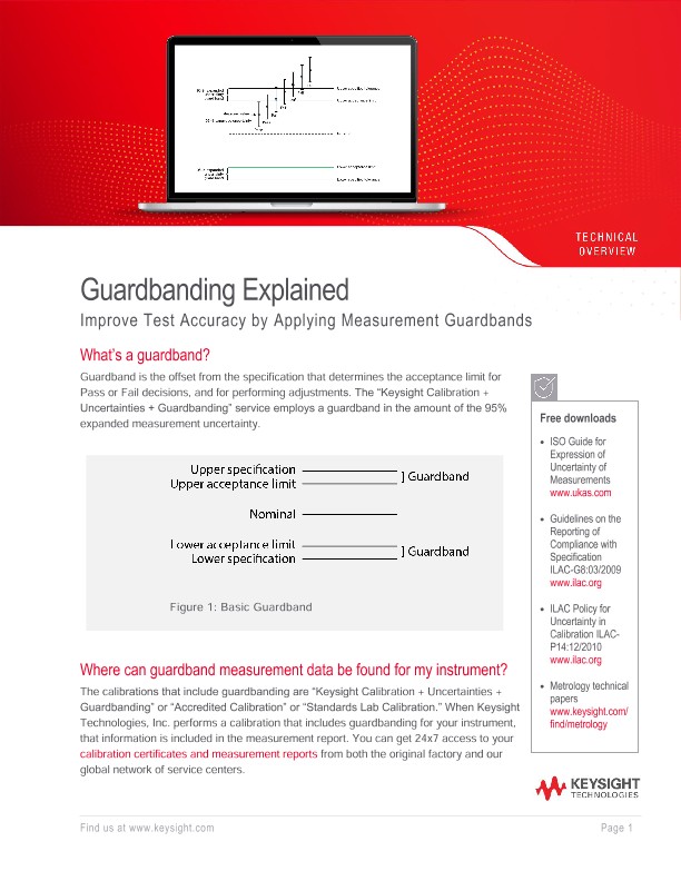 Guardbanding Explained PDF Asset Page | Keysight