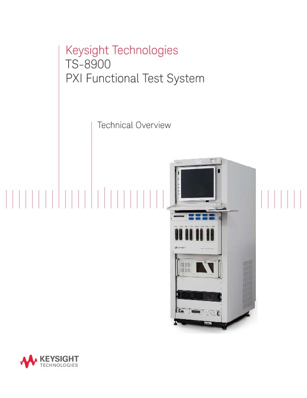 TS-8900 PXI Functional Test System PDF Asset Page | Keysight
