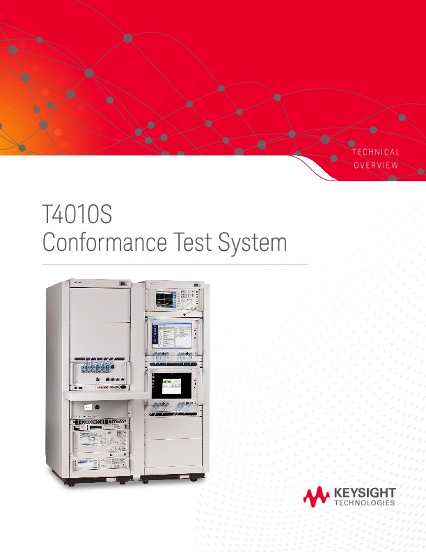 T4010S Conformance Test System PDF Asset Page | Keysight
