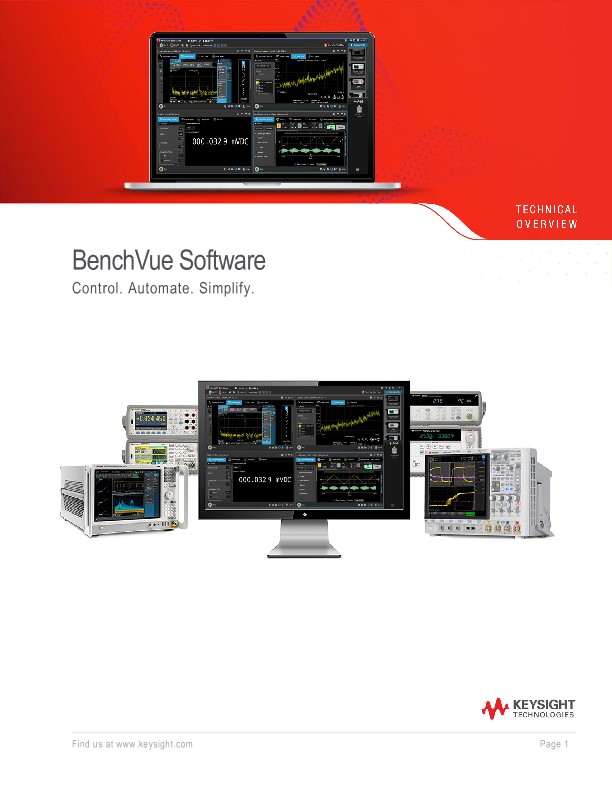 BenchVue Software (BV0000A) PDF Asset Page | Keysight