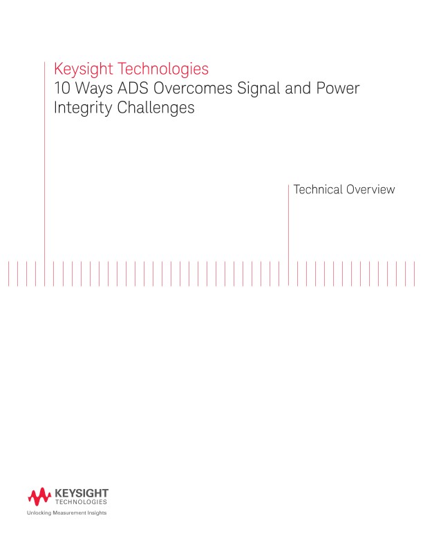 8 Ways ADS 2016 Overcomes Signal and Power Integrity Challenges PDF ...