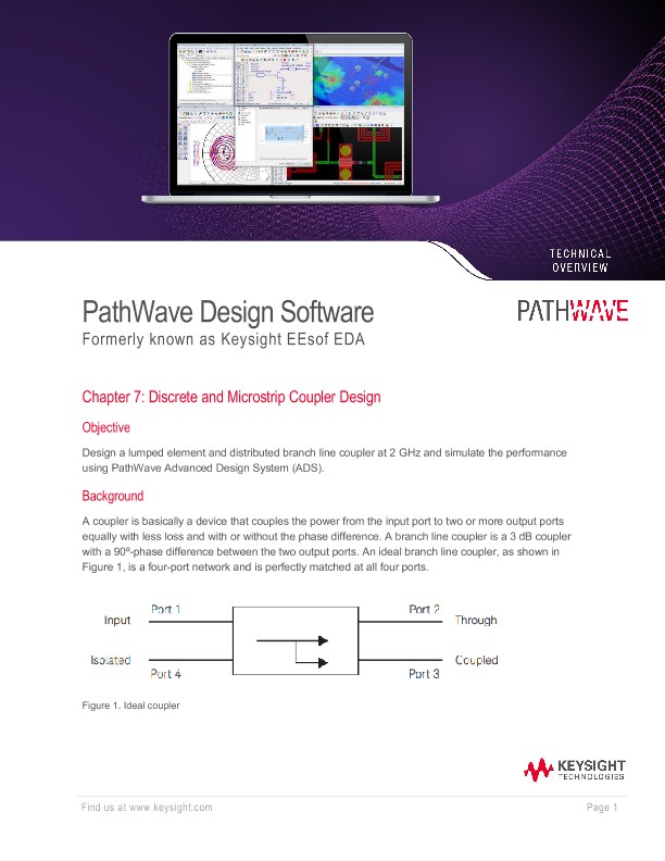 Discrete and Microstrip Coupler Design - Chapter 7 PDF Asset Page ...
