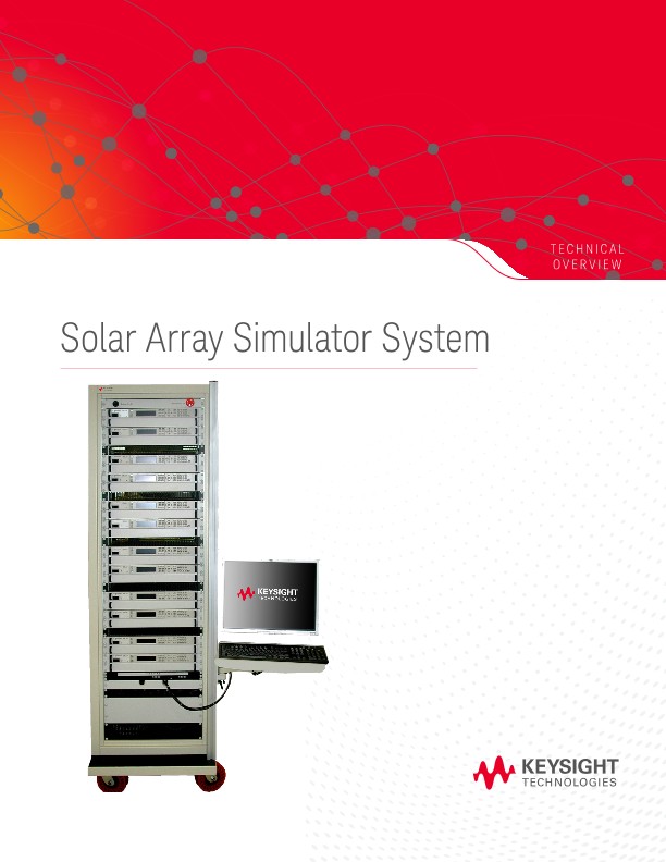 Solar Array Simulator System PDF Asset Page | Keysight