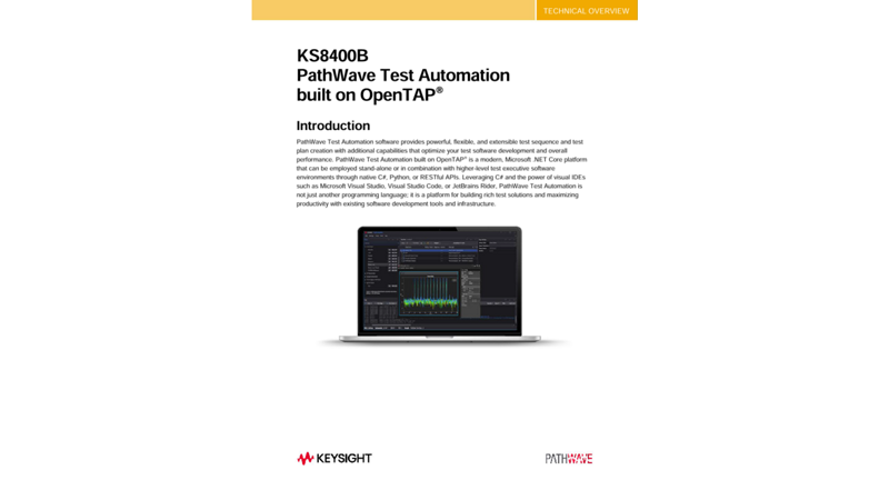 PathWave Test Automation | Keysight