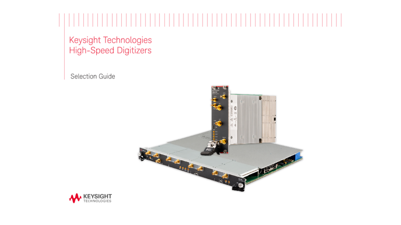 High-Speed Digitizers and Multichannel DAQ Solutions | Keysight