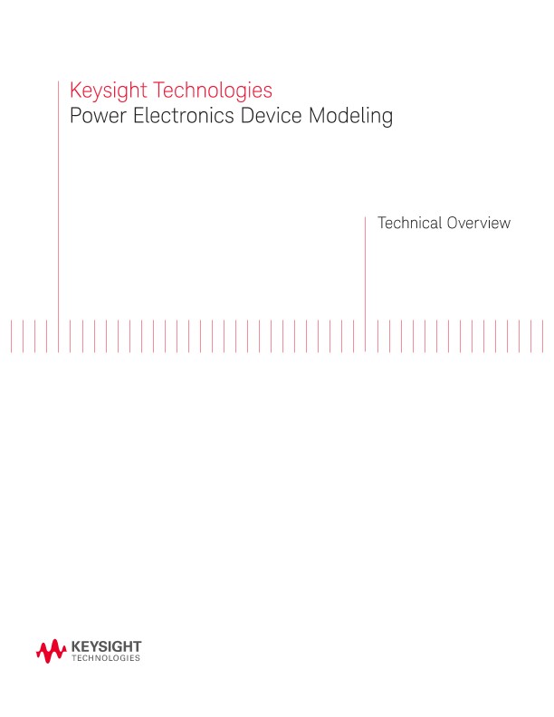 Power Electronics Device Modeling PDF Asset Page | Keysight