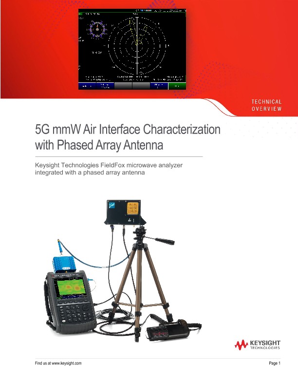 5G mmW Air Interface Characterization with Phased Array Antenna PDF ...
