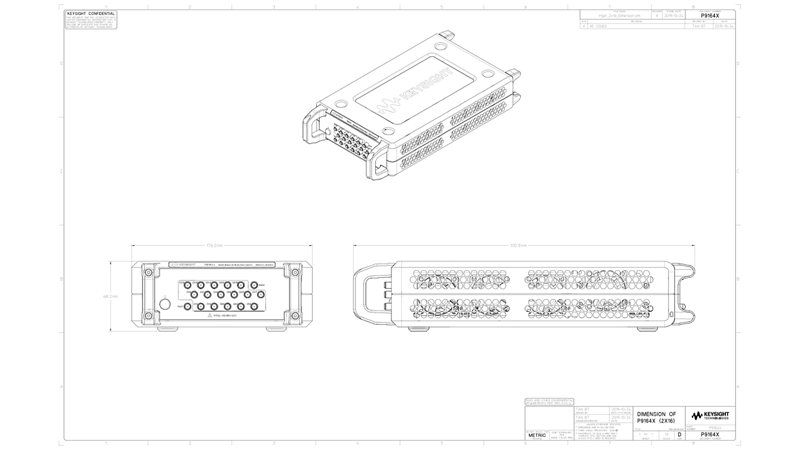 P9164C 2X16 USB Solid State Switch Matrix, 300 KHz to 18 GHz | Keysight