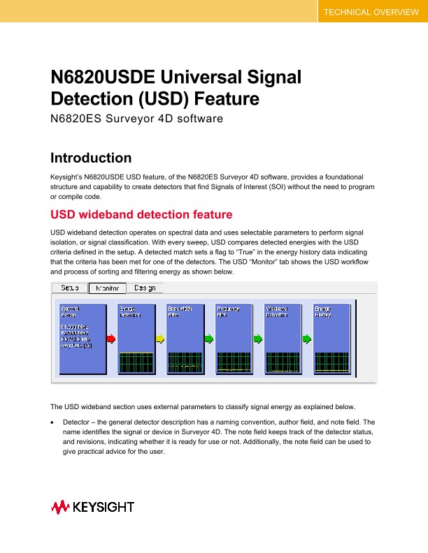 N6820USDE Universal Signal Detection (USD) Feature PDF Asset Page ...