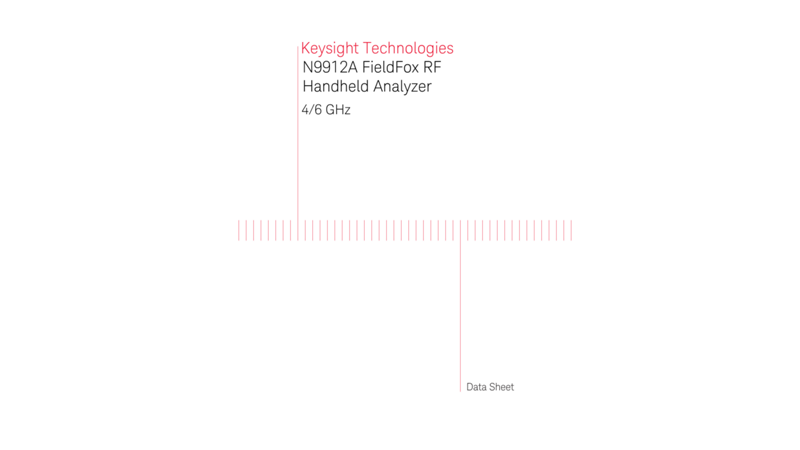 N9912A FieldFox Handheld RF Analyzer, 4 GHz and 6 GHz | Keysight