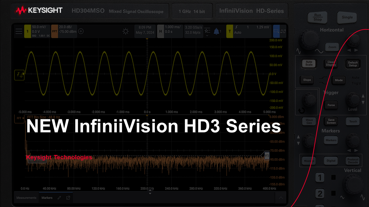 Infiniivision HD3 Series | Keysight