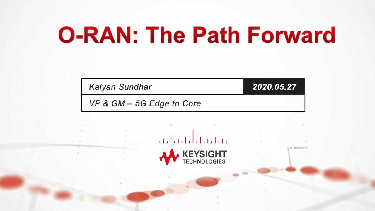 P8822S RuSIM — UE/O-RU Emulation Over the O-RAN Fronthaul | Keysight