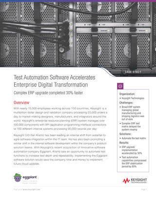Course | Test Automation: End-to-End in Action | Keysight