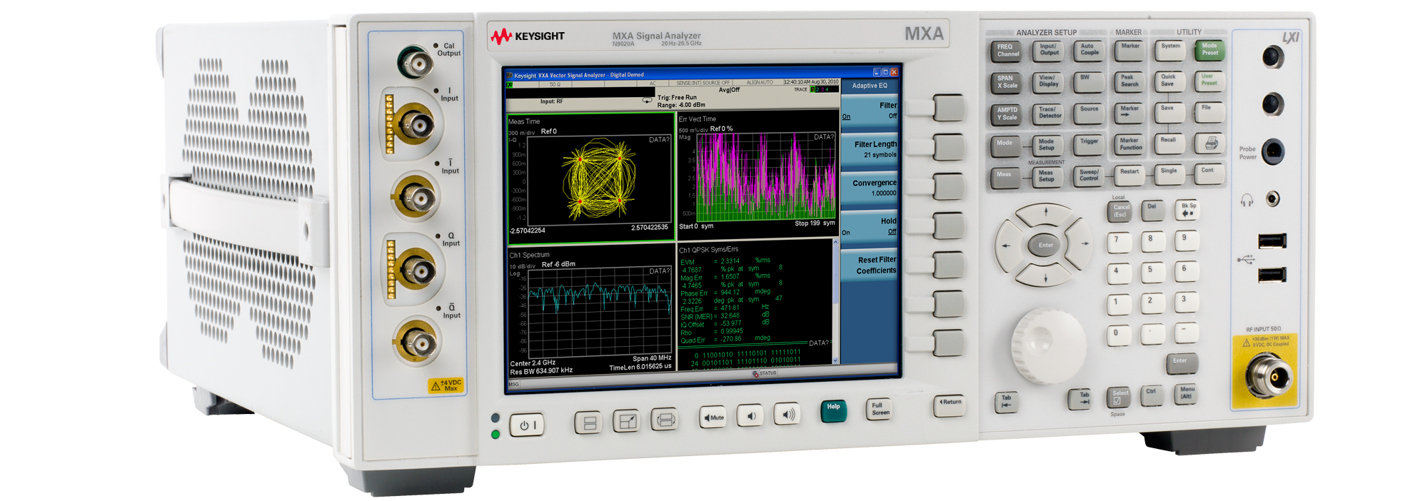기술 지원: N9020A MXA Signal Analyzer, 10 Hz to 26.5 GHz [Discontinued ...