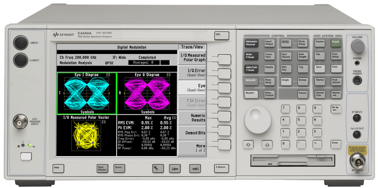 E4443A PSA Spectrum Analyzer, 3 Hz to 6.7 GHz [Discontinued] | Keysight