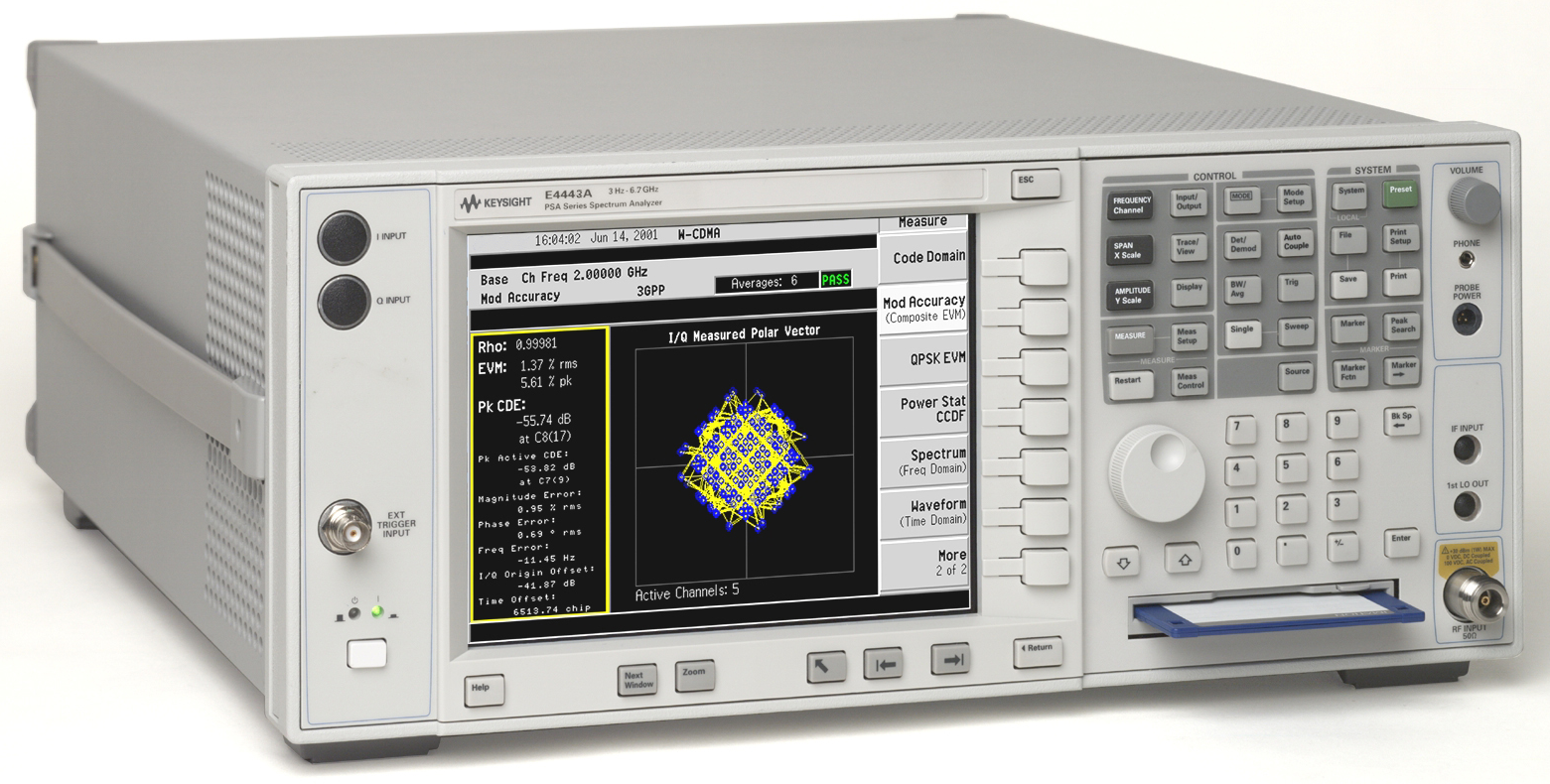 E4443A PSA Spectrum Analyzer, 3 Hz to 6.7 GHz [Discontinued] | Keysight