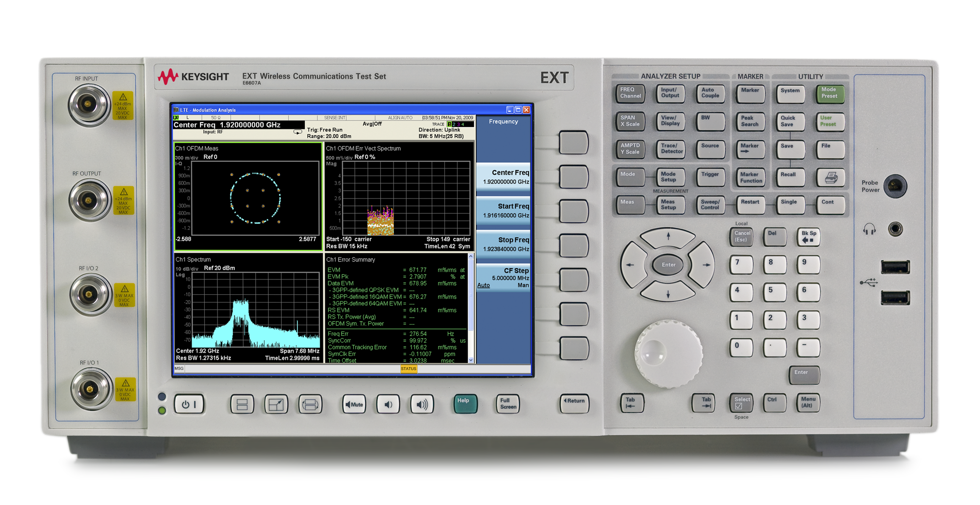 E6607A EXT無線通信テスト・セット [販売・サポート終了製品] | Keysight