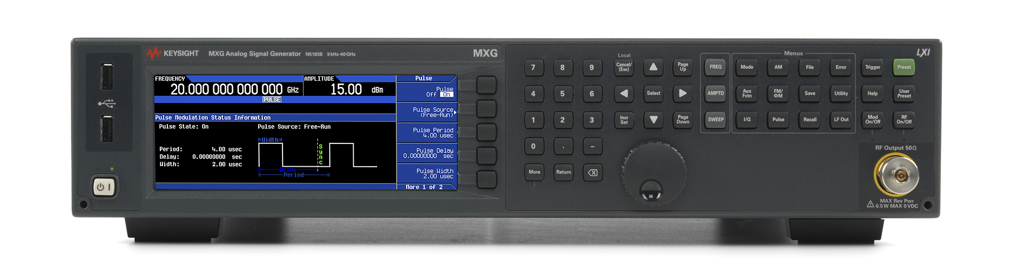 N5183B MXG X-Series Microwave Analog Signal Generator, 9 kHz to 40 GHz ...