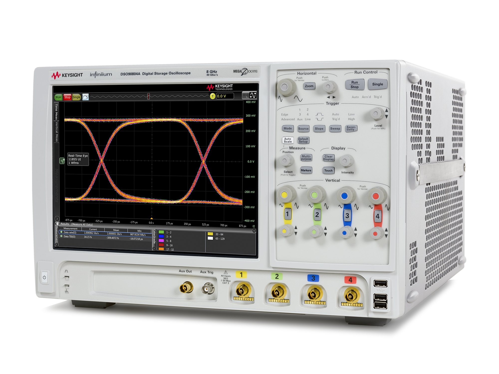 DSO90804A Infiniium High Performance Oscilloscope: 8 GHz[Discontinued] | Keysight