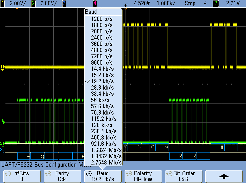 N5457A RS-232/UART Serial Triggering and Decode for InfiniiVision ...