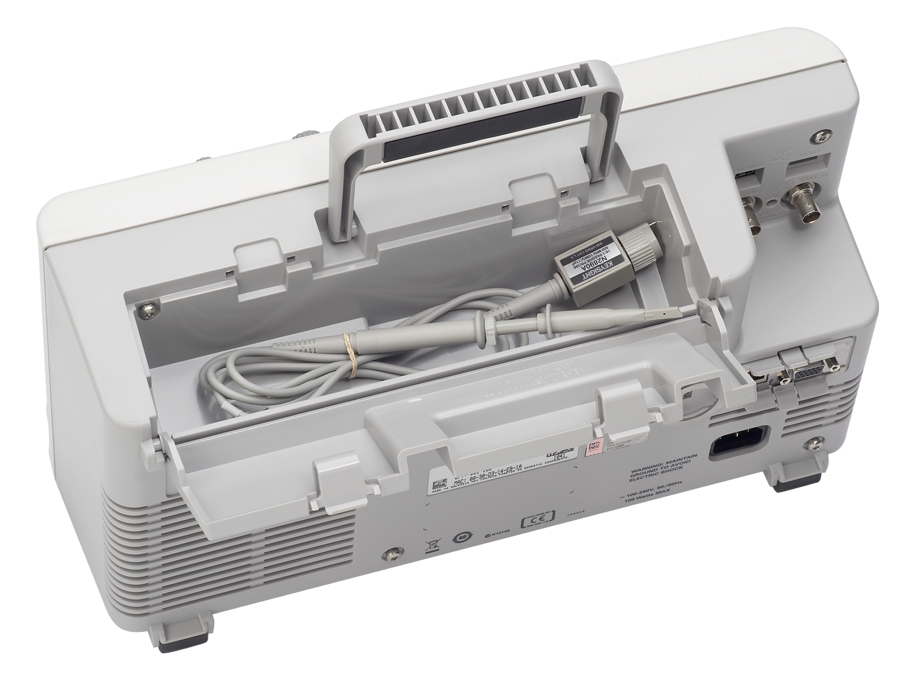 MSOX2024A Mixed Signal Oscilloscope: 200 MHz, 4 Analog Plus 8 Digital ...