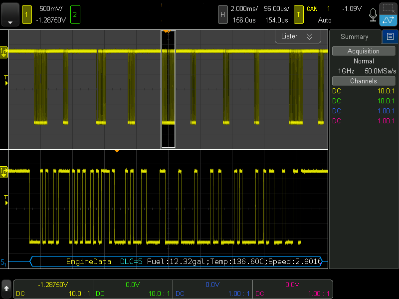 DSOX6AUTO Automotive Serial Trigger/Analysis (CAN, CAN-dbc, LIN) for InfiniiVision 6000 X-Series ...