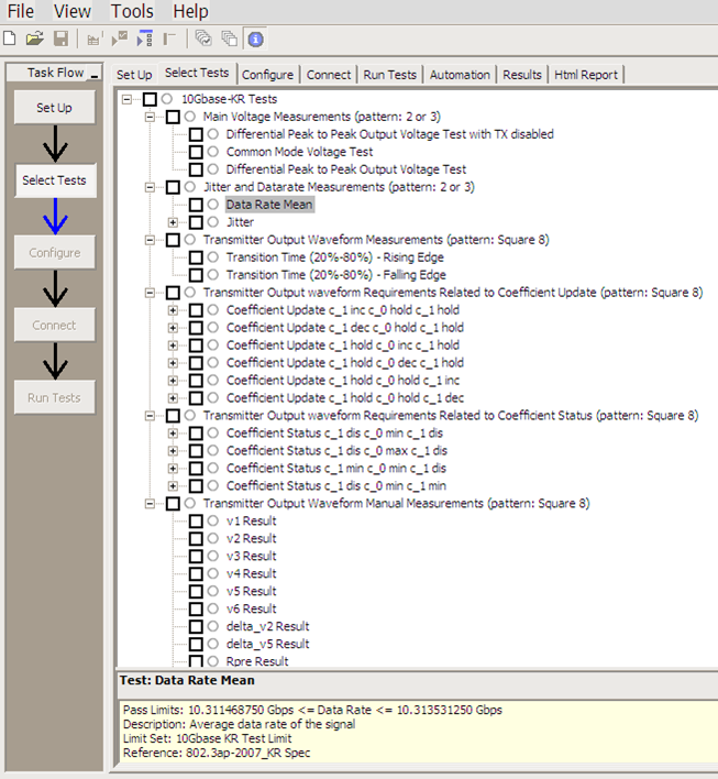 N8814B 10GBASE-KR Backplane Ethernet Electrical Compliance Application ...