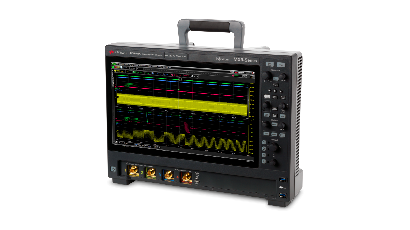 MXR054A Infiniium MXR-Series Oscilloscope: 500 MHz, 4 Channels | Keysight