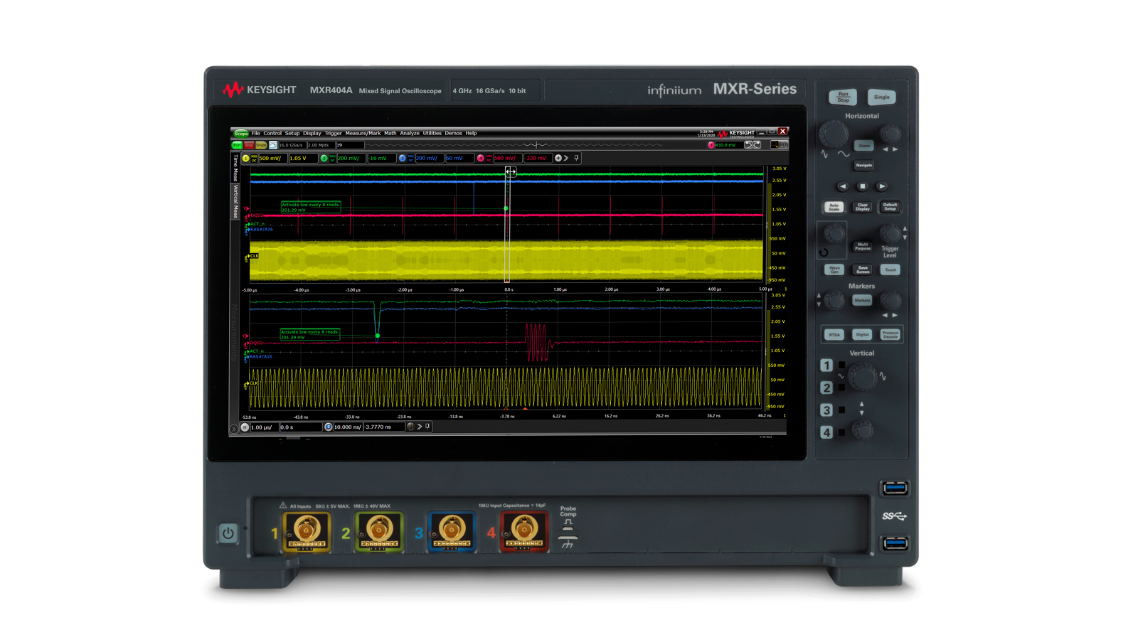 Technical Support: MXR404A Infiniium MXR-Series Oscilloscope: 4 GHz, 4 ...