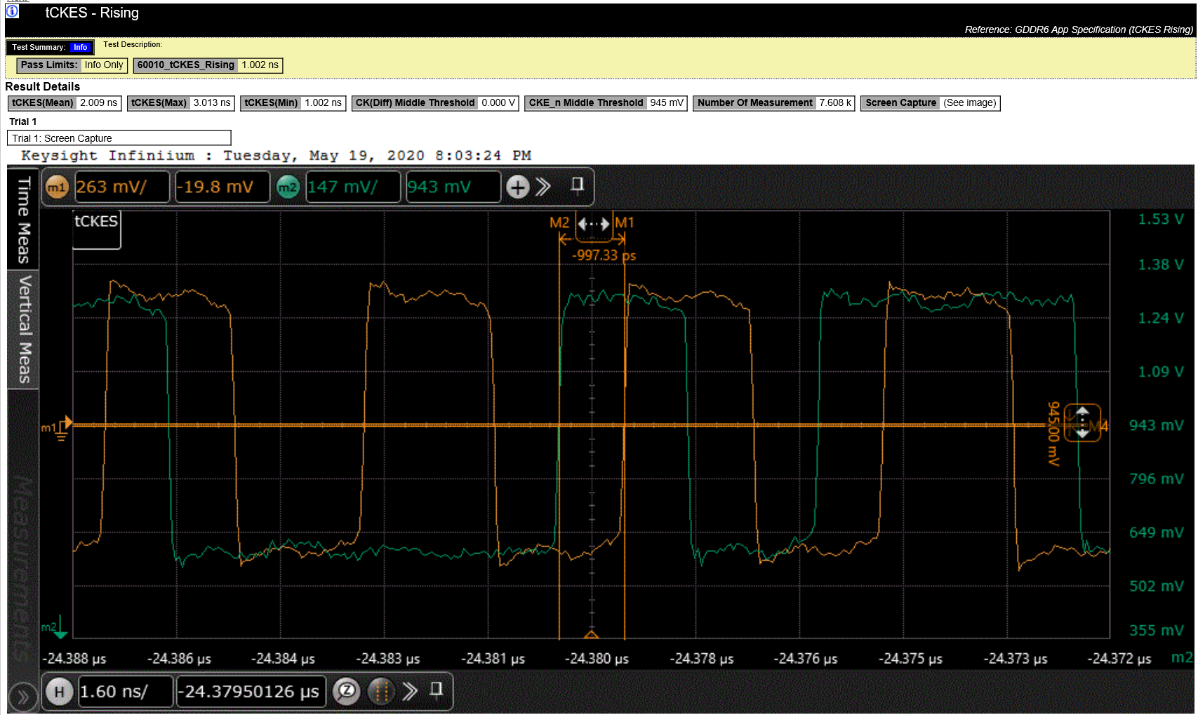D9060GDDC GDDR6 Tx Compliance Test Software | Keysight