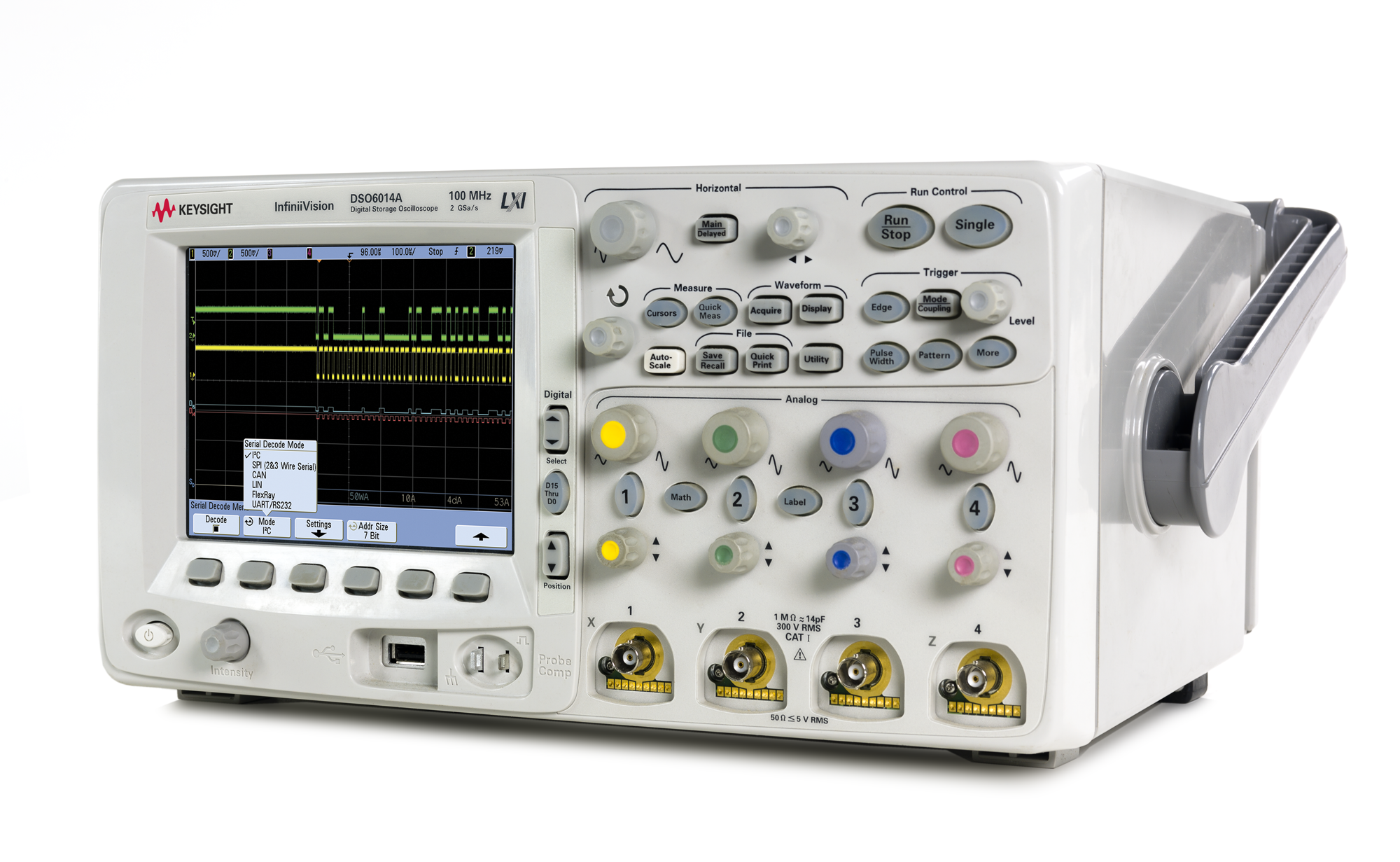 DSO6014A Oscilloscope: 100 MHz, 4 Analog Channels [Discontinued] | Keysight