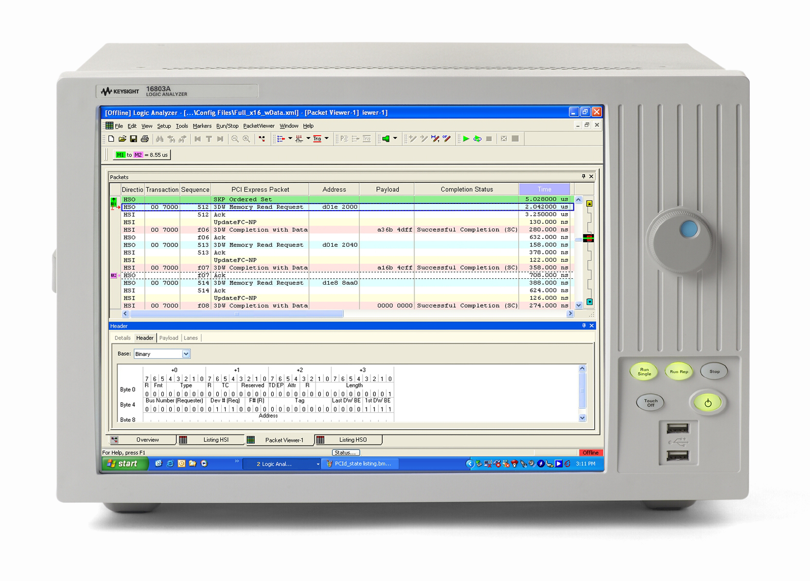 16801A 34-Channel Portable Logic Analyzer [Obsolete] | Keysight