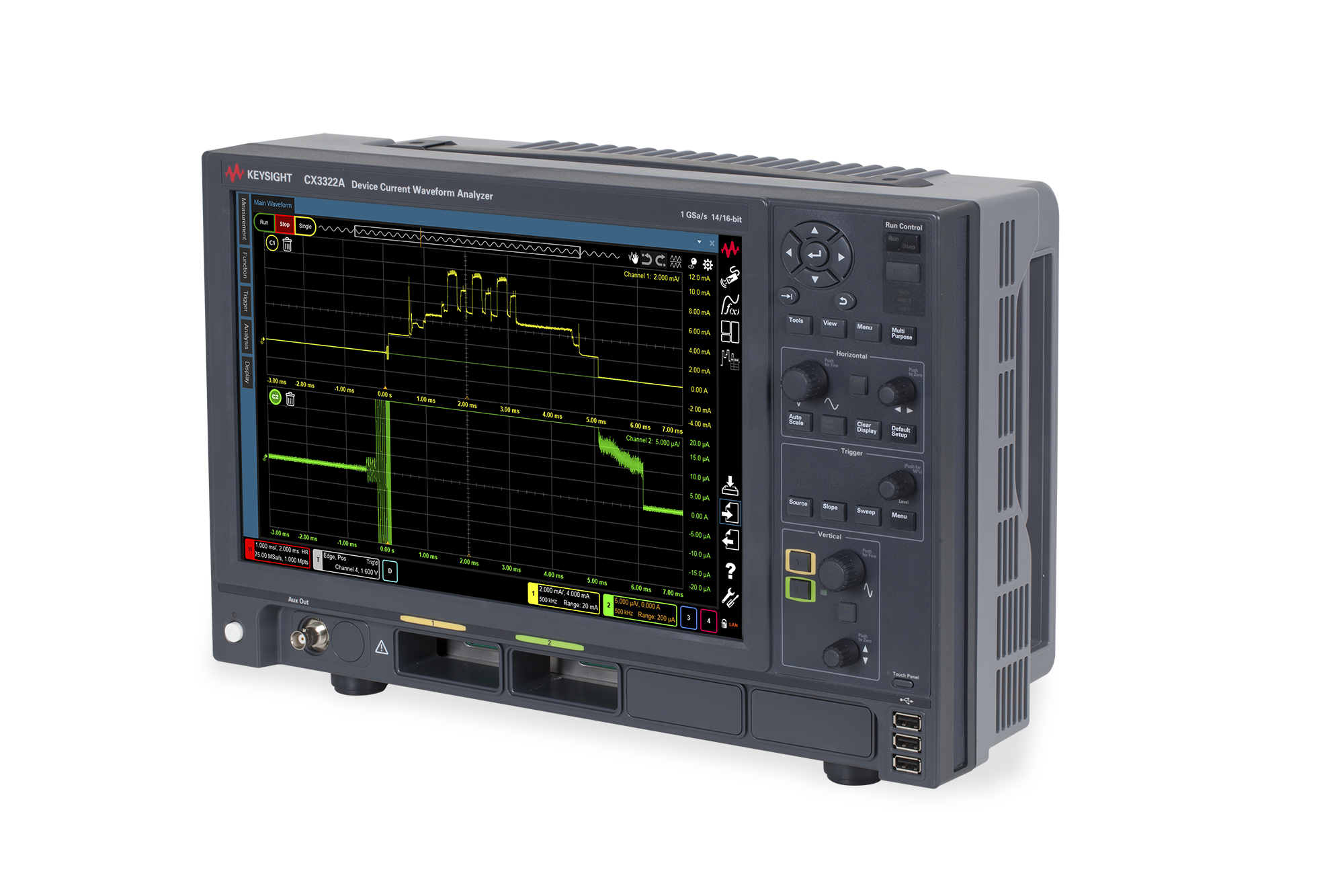 Technical Support: CX3322A Device Current Waveform Analyzer, 1 GSa/s ...