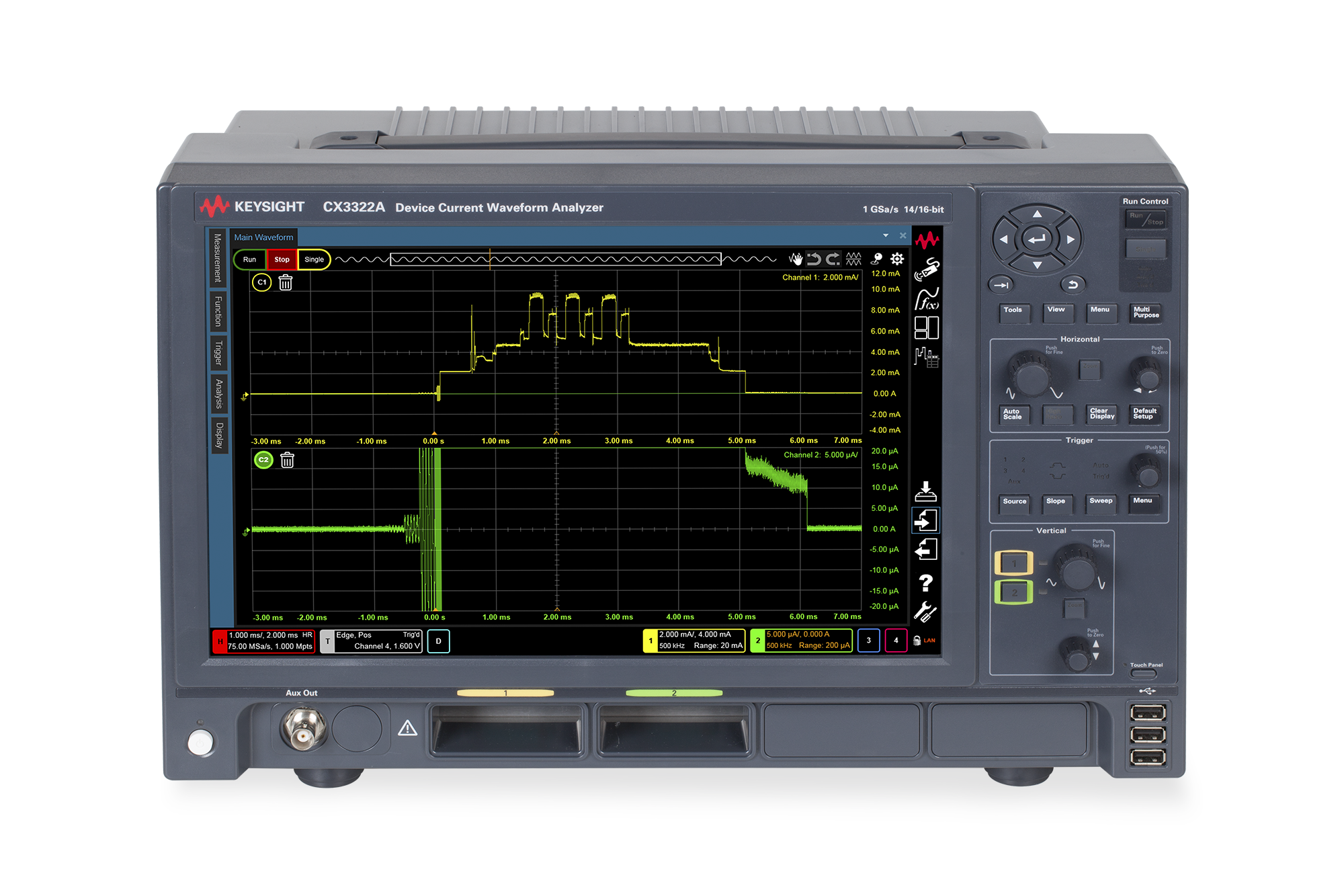 Technical Support: CX3322A Device Current Waveform Analyzer, 1 GSa/s ...