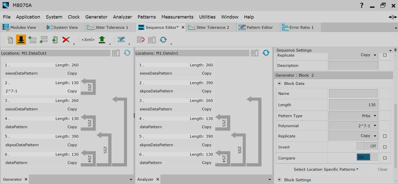 M8070A System Software for M8000 Series of BER Test Solutions ...