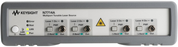 N7714A Four-Port Tunable Laser System Source | Keysight