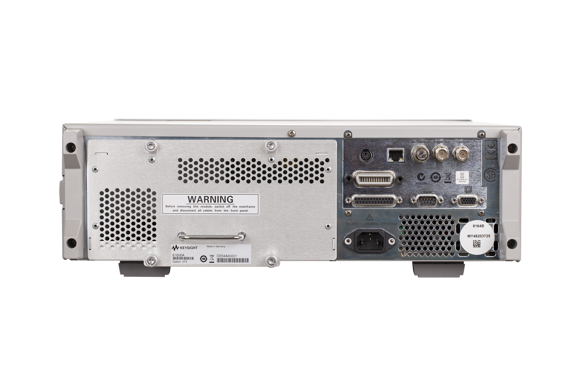 81606A Tunable Laser Source, High Power And Lowest SSE, Top-Line | Keysight